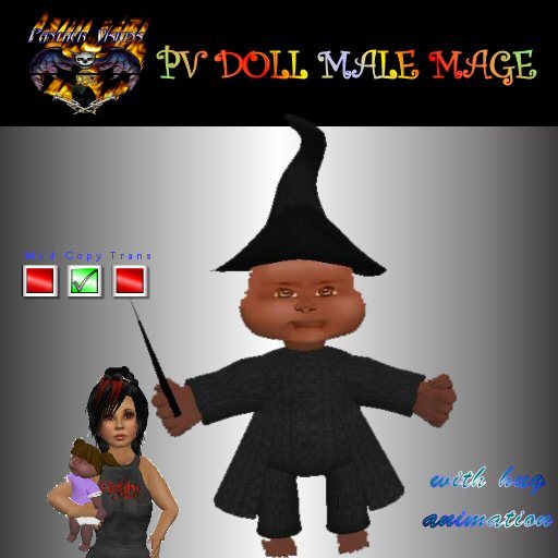 Second Life Marketplace - Male Mage Doll