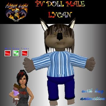 Second Life Marketplace - Male Lycan Doll