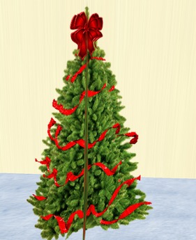 Second Life Marketplace - L&B Red Ribbon Tree