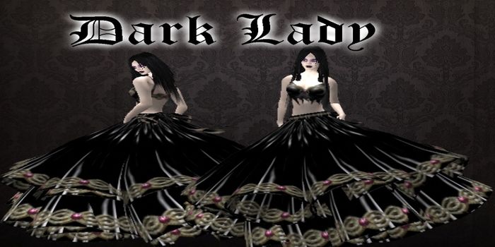 Second Life Marketplace - mw62 box4 dark lady long -VAMPIRE-SEXY GOTHIC ...