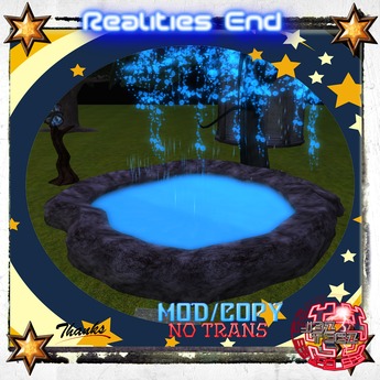 Second Life Marketplace - Glowing Rock Pond/Pool