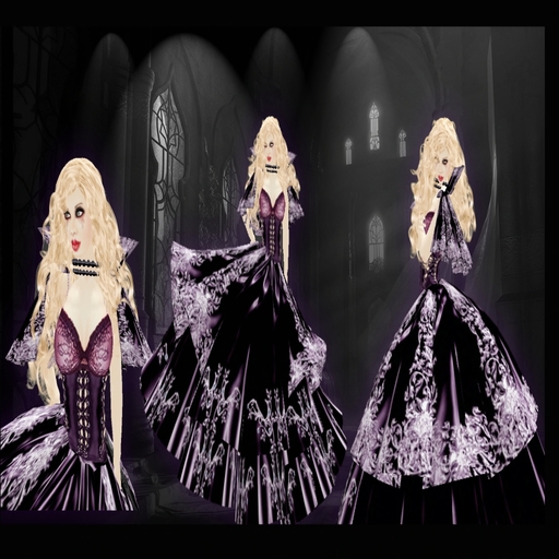 Second Life Marketplace - aml18 AThena-GOTHIC DRESS- GOTH COSTUMES ...