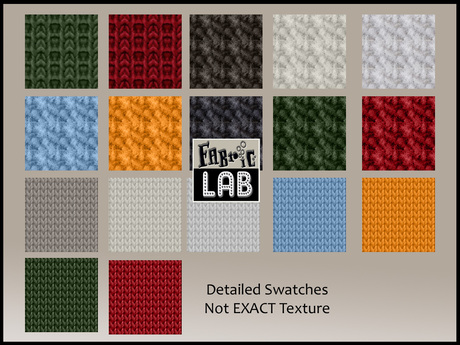 Second Life Marketplace - Fabric Lab Seamless Chunky Crochet Sweater ...