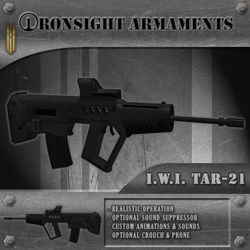 Second Life Marketplace - Ironsight Armaments - IWI TAR-21 Tavor