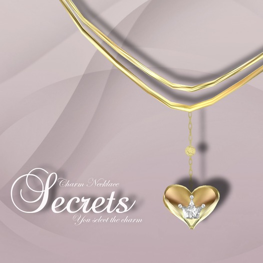Second Life Marketplace - 007a-The Secrets Necklace Gold(BOXED)-Jewelry ...