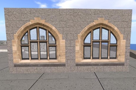 Second Life Marketplace - Castle Window Textures, Palace Window ...