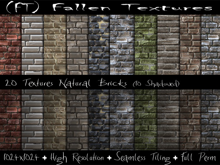 Second Life Marketplace - (FT) Fallen FULL PERM Textures Exterior ...