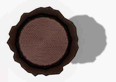 Second Life Marketplace - Mesh Tree Ring Table