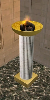 Second Life Marketplace - Column fire