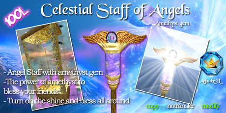 Second Life Marketplace - Celestial Staff - Angels