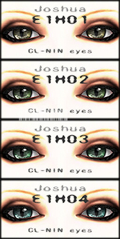 Second Life Marketplace - CL9 Joshua Eyes [E1] 8ColorPack