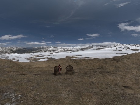 Second Life Marketplace - SNOWY MOUNTAIN Skybox Mesh 1 Prim ! realistic ...