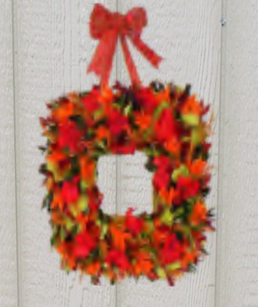 Second Life Marketplace - L&B Red Desire Square Wreath