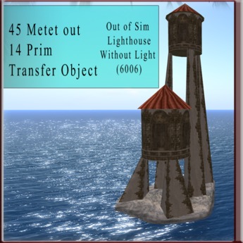 Second Life Marketplace - Out of Sim Lighthouse without ligth (6006) Box