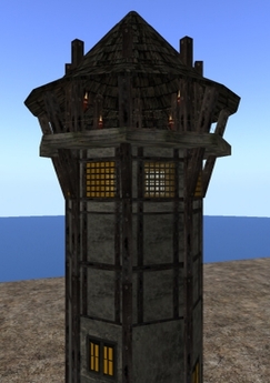 Second Life Marketplace - RUSTIC TOWER-2-NIGHT VERSION