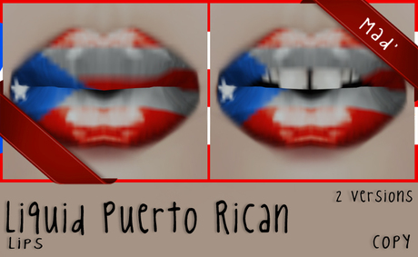 Second Life Marketplace - Mad' - Liquid Puerto Rican Lips