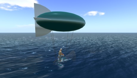 Second Life Marketplace - Wingsong Bike Blimp Box