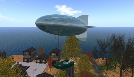 Second Life Marketplace - Wingsong Bike Blimp Box