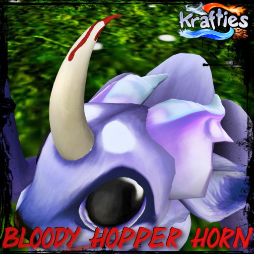 Second Life Marketplace - Krafties Accesory - Bloody Hopster Horn