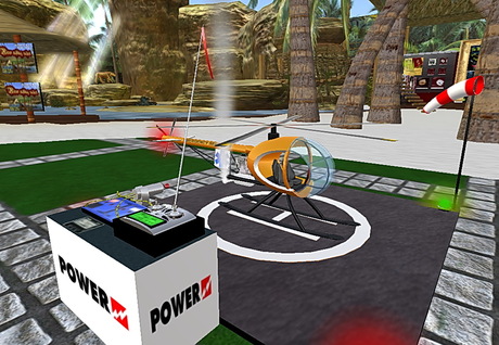 Second Life Marketplace - rc pack helicop emergency