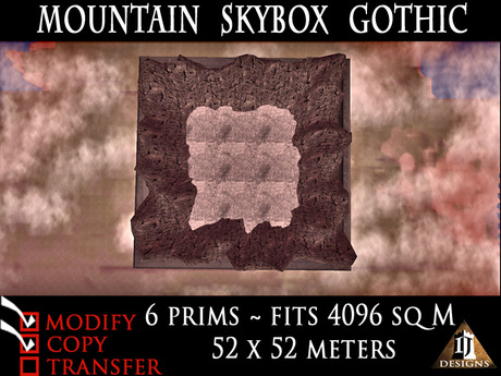 Second Life Marketplace - SKYBOX: MOUNTAIN SKYBOX GOTHIC