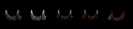 Second Life Marketplace - .Eldritch. Orc Teeth - Gnashers