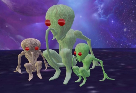 Second Life Marketplace - PREGNANT ALIEN MONSTER MOTHER AND BABIES