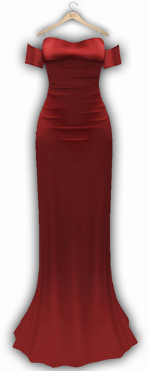 Second Life Marketplace - !Rebel Hope - Bella Mesh Gown Ruby