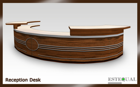 Second Life Marketplace - RECEPTION DESK - Multipurpose Office Furniture