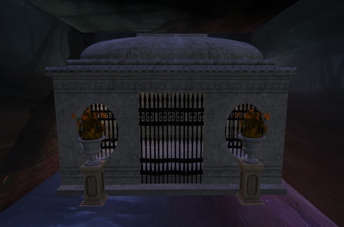 Second Life Marketplace - Family Crypt w/ Flower Urns 38P C/M/nT
