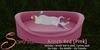 Second Life Marketplace - .: Somnia :. Kitteh Bed {Pink} {Crated}