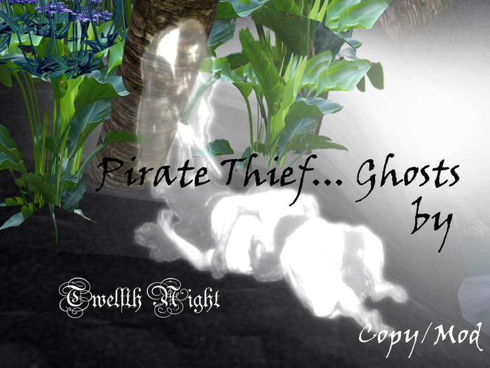Second Life Marketplace - Pirate Thief Ghost by TwelfthNight