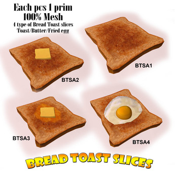 Second Life Marketplace - The toast slices