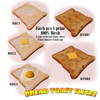 Second Life Marketplace - The toast slices