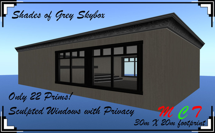 Second Life Marketplace - Shades of Grey Skybox