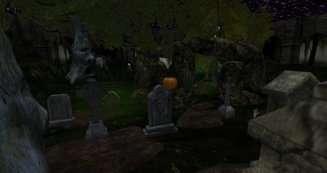 Second Life Marketplace - Halloween Skybox By Felix