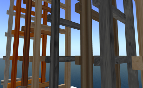 Second Life Marketplace - Ladder 8 pieces (MESH) + script + animation