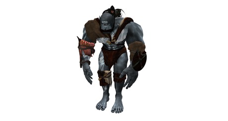 Second Life Marketplace - *TRAUM* Gentle Titan Cyclops SILVER Mount mp