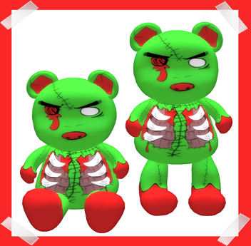 Second Life Marketplace - Full Perms Halloween bears kit for builders ...