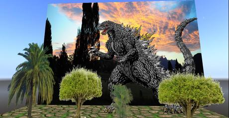 Second Life Marketplace - MW Godzilla with sound transfer