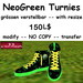 Second Life Marketplace - NeoGreen Turnies