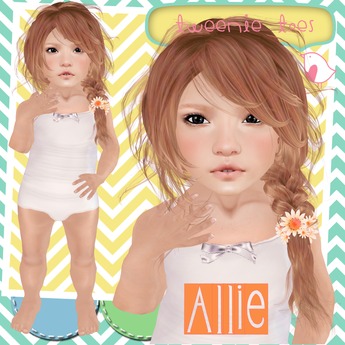Second Life Marketplace - Allie ToddleeDoo Baby Girl Shape DEMO 2YO