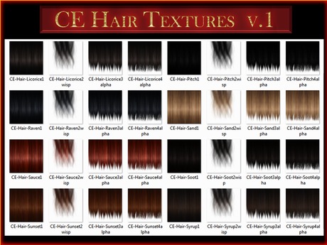 Second Life Marketplace - CE Hair Textures
