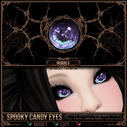 Second Life Marketplace - =^.^= Curious Kitties - Spooky Candy Eyes ...