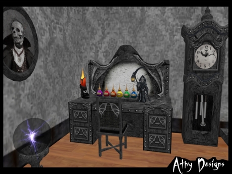 Second Life Marketplace - Athy Designs - Haunted Bat Winged Set ...