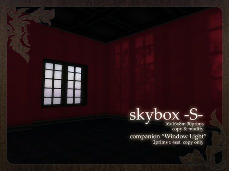 Second Life Marketplace - DEJI-MAYA : skybox -S- red