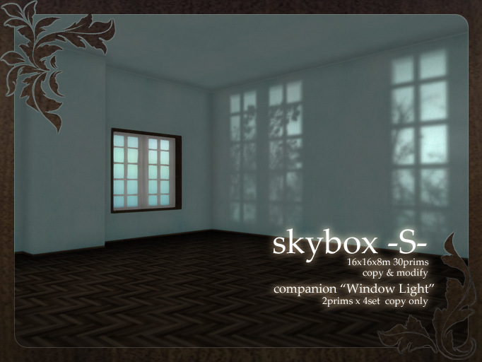 Second Life Marketplace - DEJI-MAYA : skybox -S- allcolor DEMO