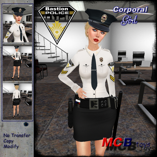 Second Life Marketplace - ::MCB:: BCPD - Bastion City Police Department ...