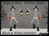 Second Life Marketplace - Athy Designs - Halloween Skeleton Lamp Posts ...