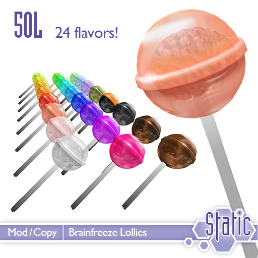 Second Life Marketplace - ::Static:: Brainfreeze Lollies